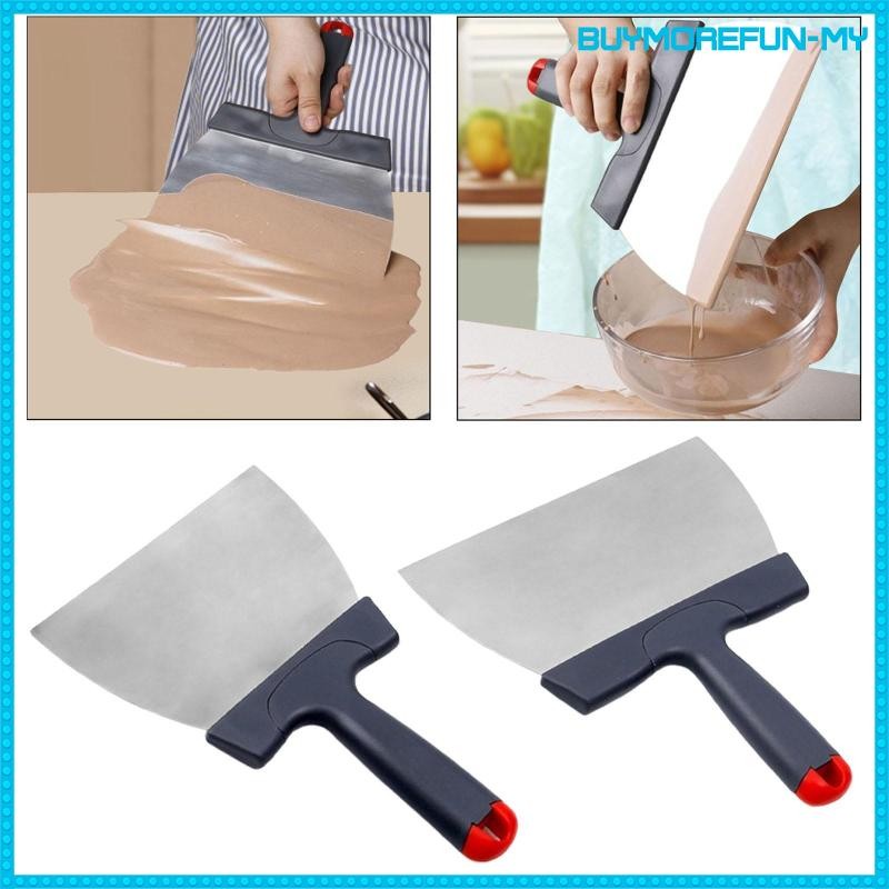 [BuymorefunMY] Chocolate Tempering Spatulas Cake Cream Shovels Mover ...