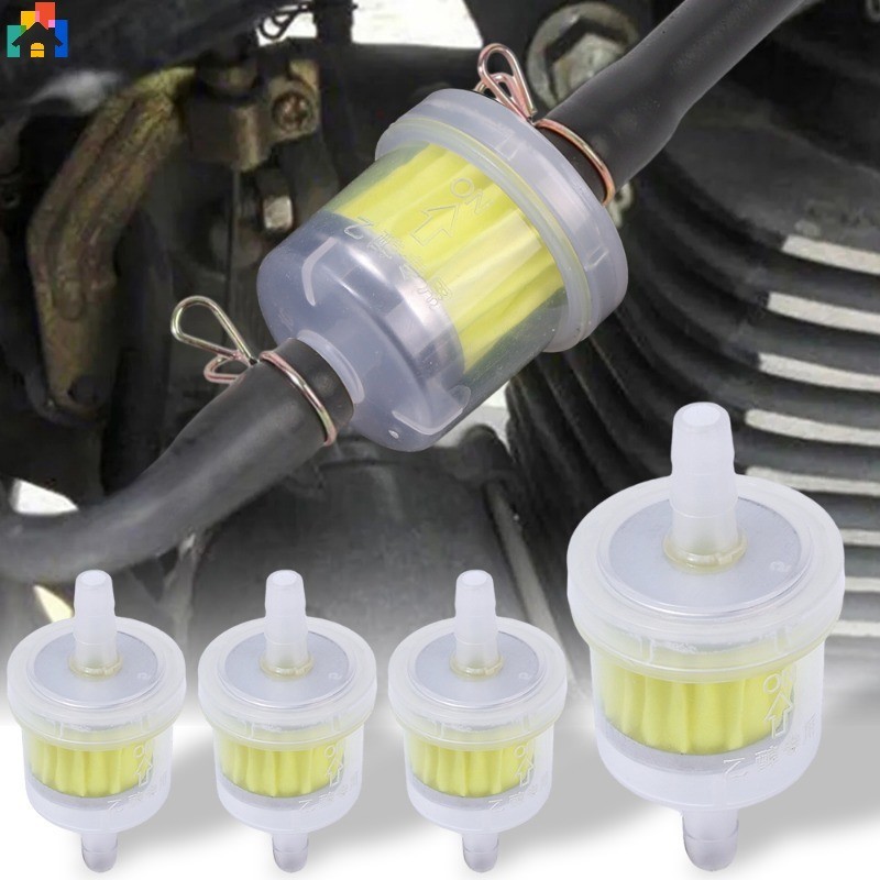 Universal Car Magnetic Gasoline Liquid Oil Filter Pipes Inline Gas Fuel ...