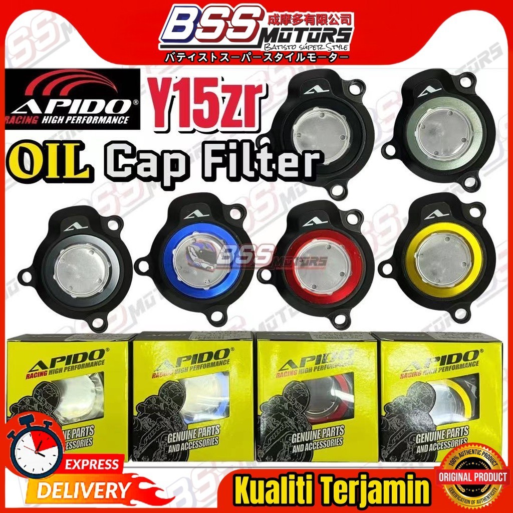 APIDO Oil Filter Cover Y15ZR Y16 LC135 5S FZ150 R15 MT15 Oil Filter Cap ...