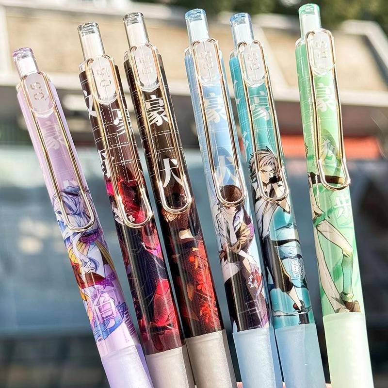 Anime Bungou Stray Dogs 5th Season 0.5mm Gel Pen Dazai Osamu Nakajima ...