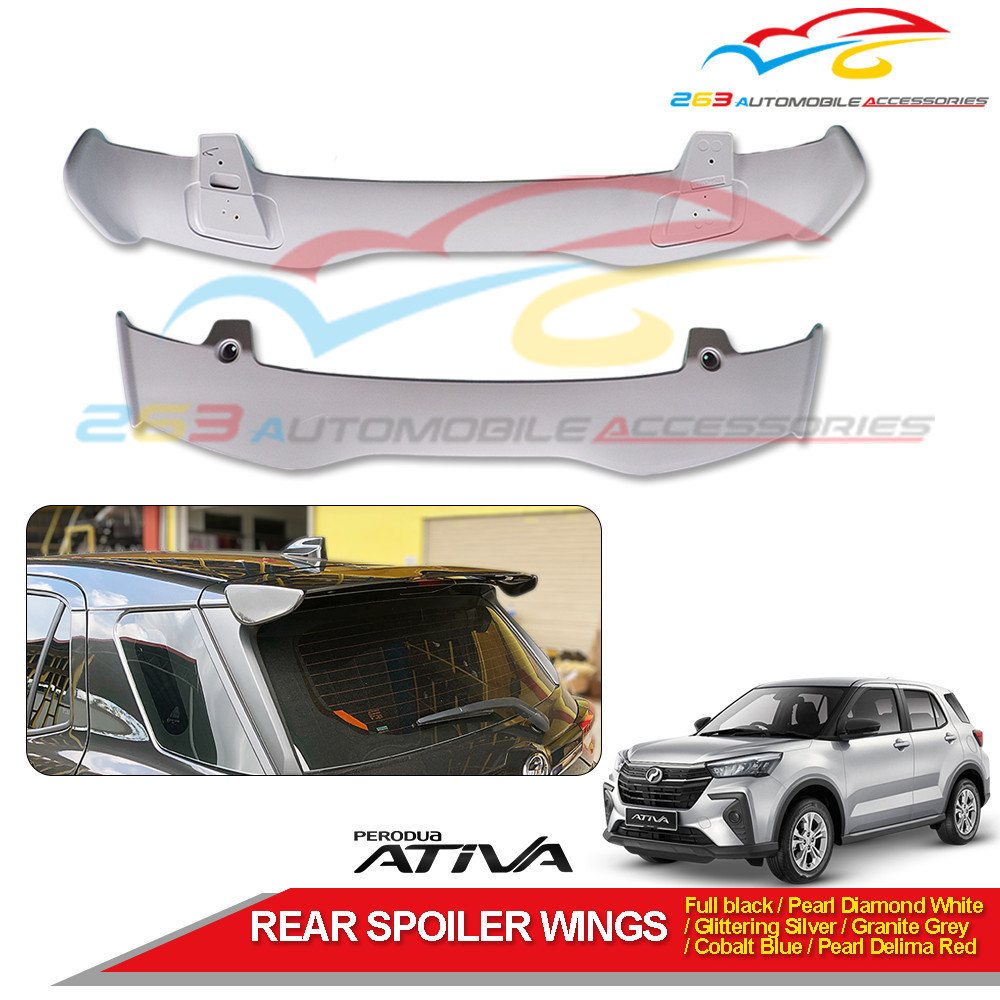 PERODUA ATIVA 2021-2023 REAR SPOILER WINGS MUGEN STYLE | Shopee Malaysia
