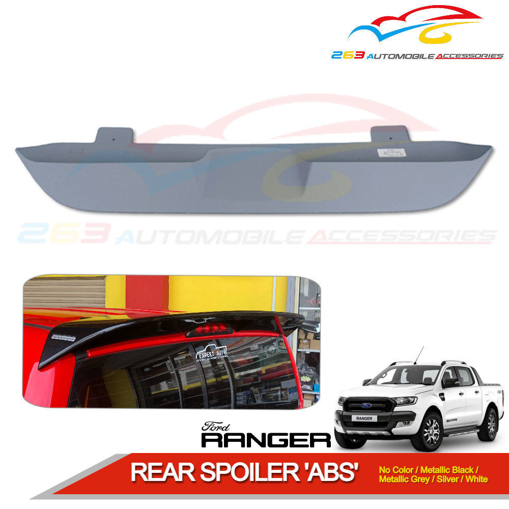 FORD RANGER T6 T7 T8 2012-2021 REAR SPOILER WINGS 'ABS' (NO COLOUR ...