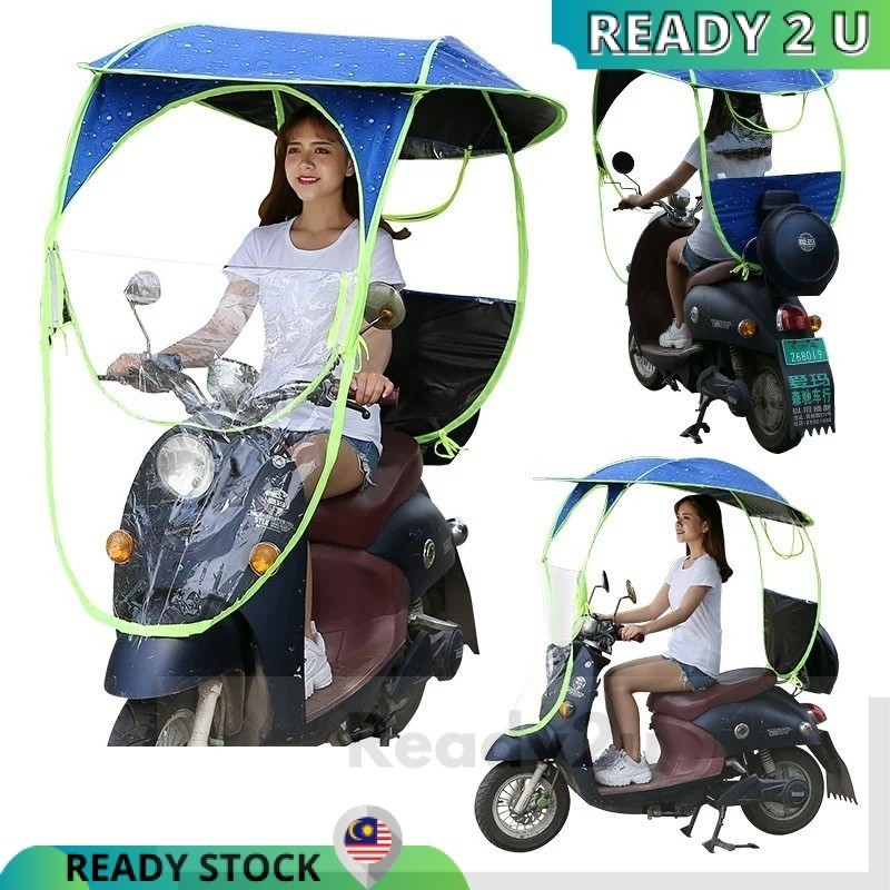 Upgrade Bumbung Motorsikal/Payang Motor/Motorcycle Roof Carport Awning ...