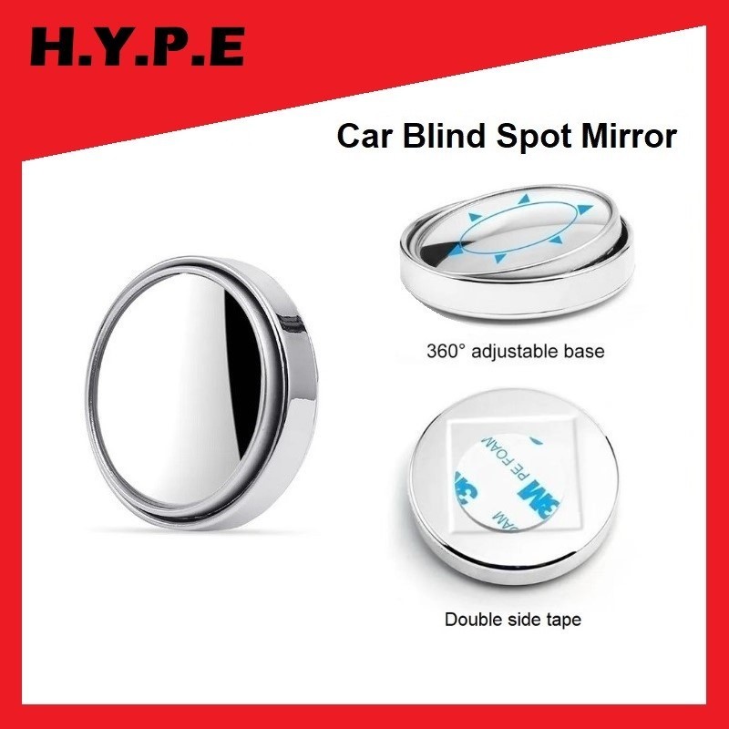 Round Frame Convex Blind Spot Mirror 1pcs | Shopee Malaysia