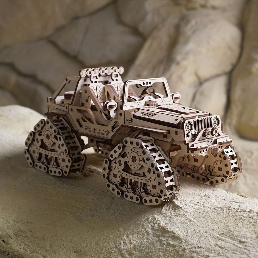 Ugears Self-Propelled Model/Ugears Track Trailblazer eslite | Shopee ...
