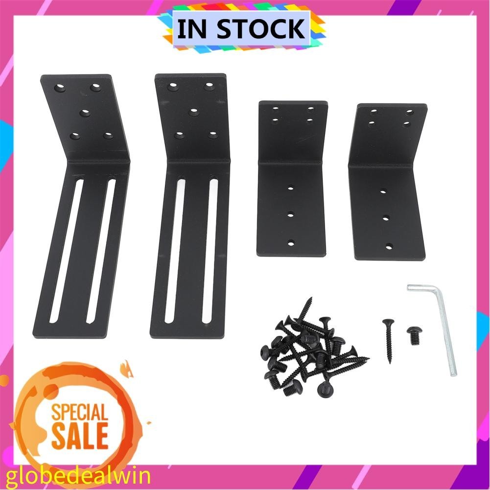 Globedealwin Adjustable Door Barricade Brackets Rugged U Shape Heavy ...