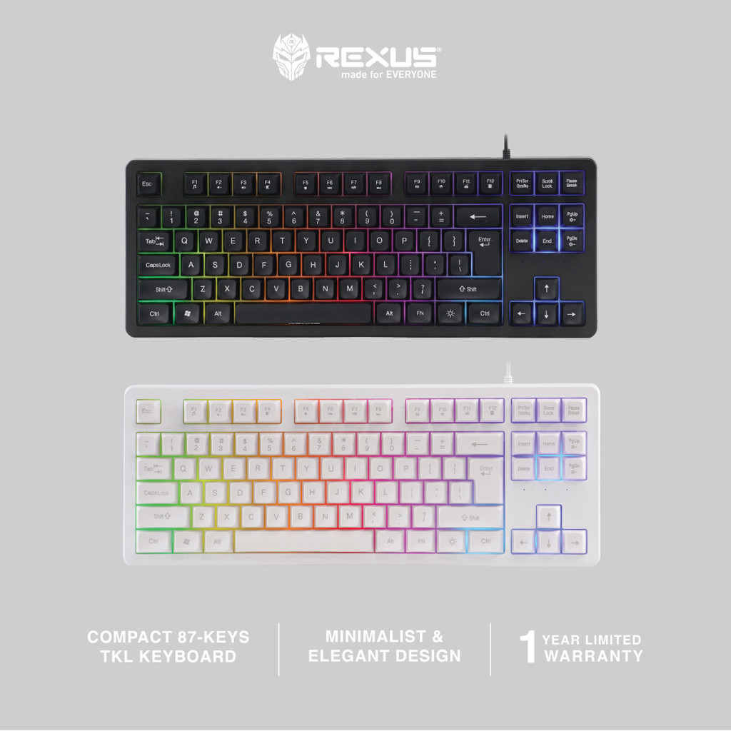 Rexus Keyboard Fortress K9G | Shopee Malaysia