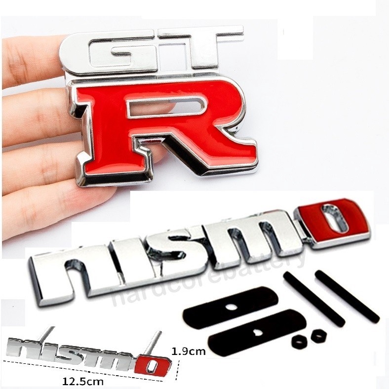 Nissan NISMO GTR R35 Car Styling Metal 3D Sticker logo Decal Reload ...