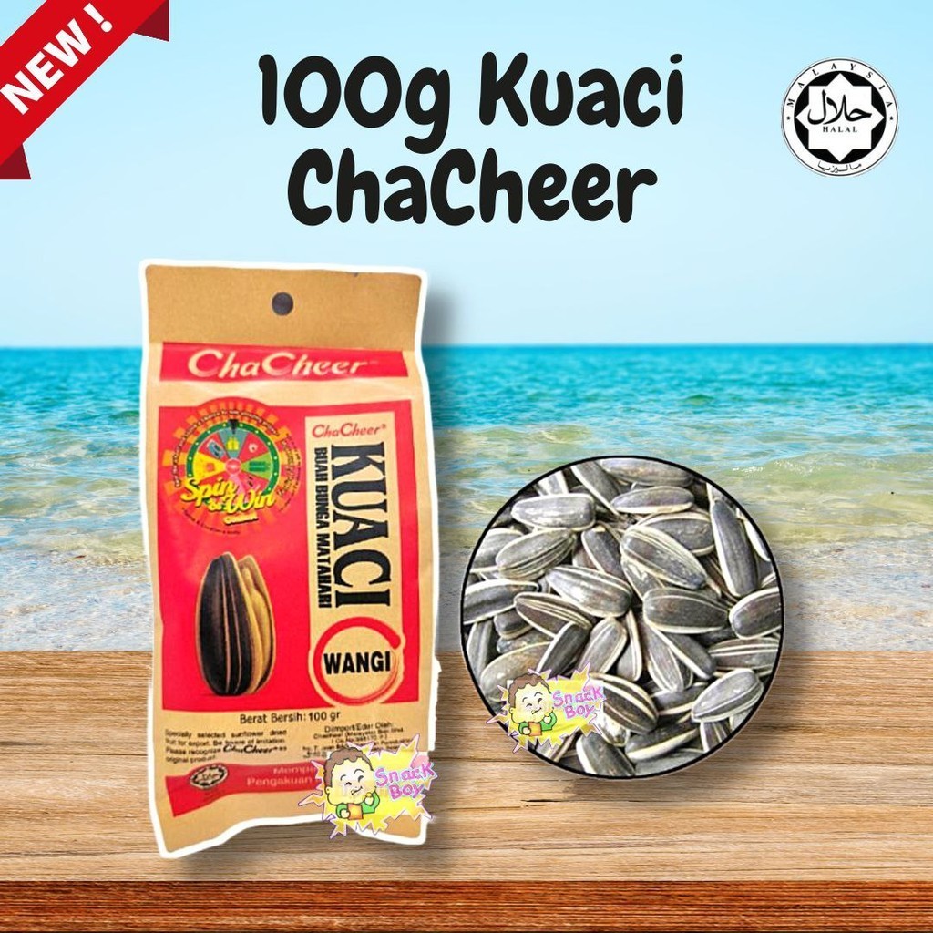 Cha-cheer Kuaci Bunga 100g (halal) | Shopee Malaysia