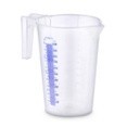 PP Measuring Jar Kitchen Transparent Handle Measuring Cylinder Baking ...