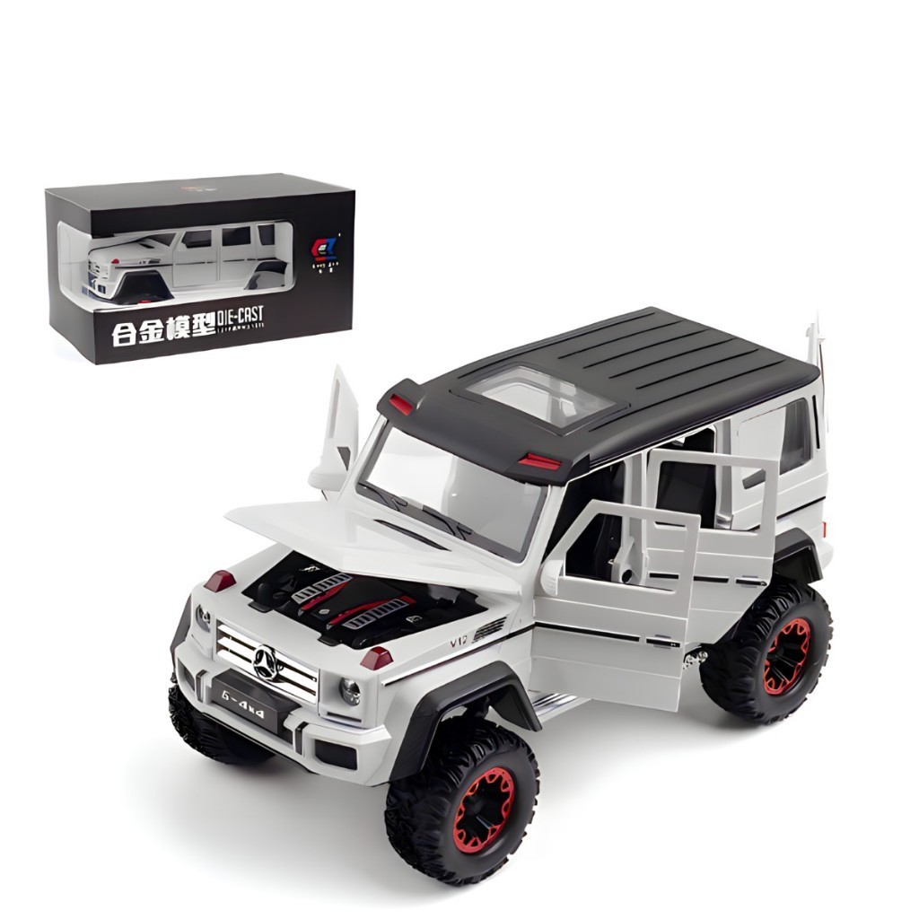 Lexus LX570 Chezhi,Mercedes G500 Model Car 1:24 Scale Alloy Material ...