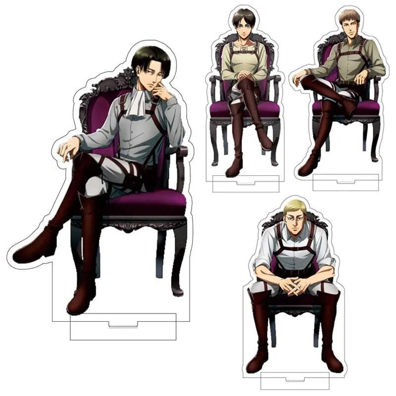 Standee model Attack on Titan AOT Erwin Smith Levi·Ackerman Eren Jaeger ...