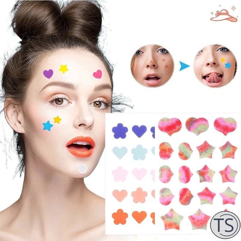 TS Daily Skin Care Mini Star Self-adhesive Acne Removal Sticker ...
