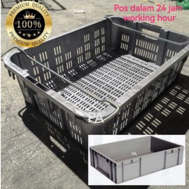 Heavy Duty Industrial Container /Basket / Industrial Crate with Metal ...