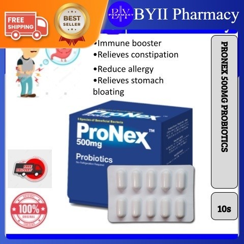 PRONEX 500MG PROBIOTICS 10s | Shopee Malaysia