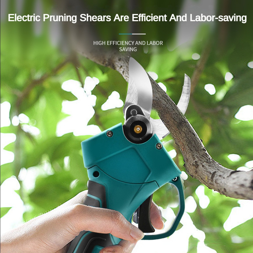 Cordless Pruner Electric Pruning Shear Lithium-ion Battery Efficient ...