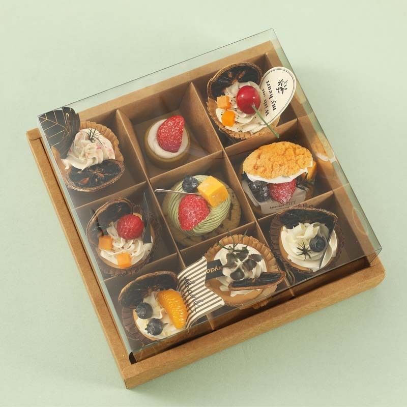 Picnic Box Hot Pot Packaging Box Jiugongge Dessert Box Afternoon Tea ...
