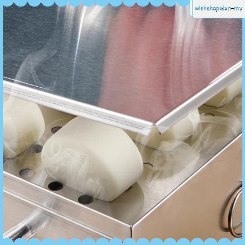 [WishshopelxnMY] Steamer Furnace Multipurpose Cookware Drawer Steaming ...