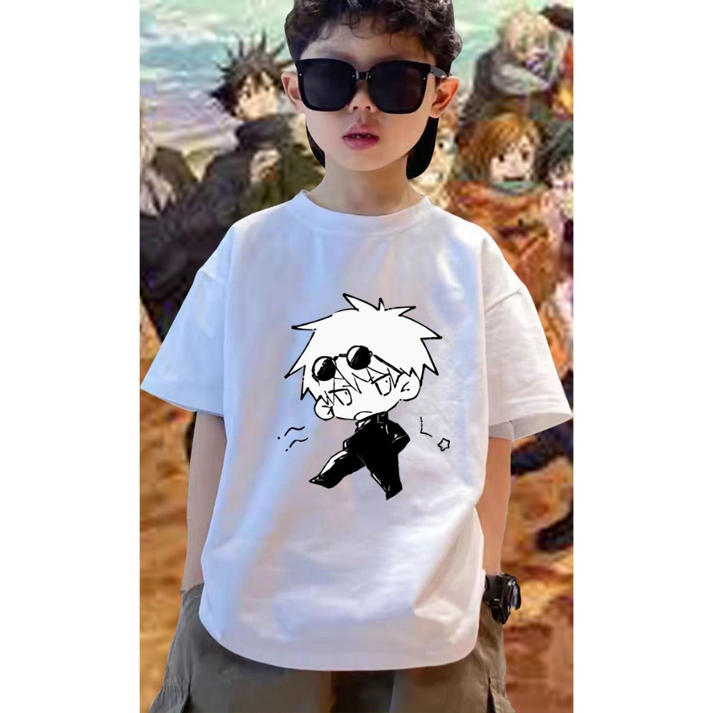 (Immediate Delivery)Kids Anime Jujutsu Kaisen Gojo Satoru Comic Print ...