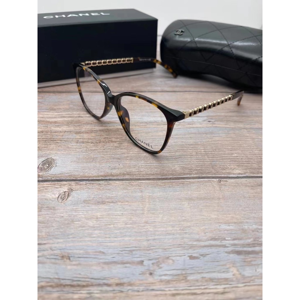 Business Glasses Frame Chanel CH3408 Size 54-16-140 logo logo Sheepskin ...