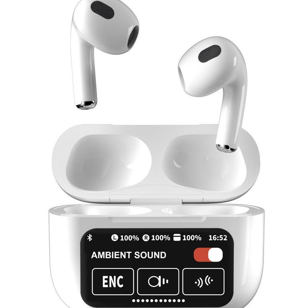 earphone Bluetooth Touch screen new A10PRO noise reduction 2024 sports ...