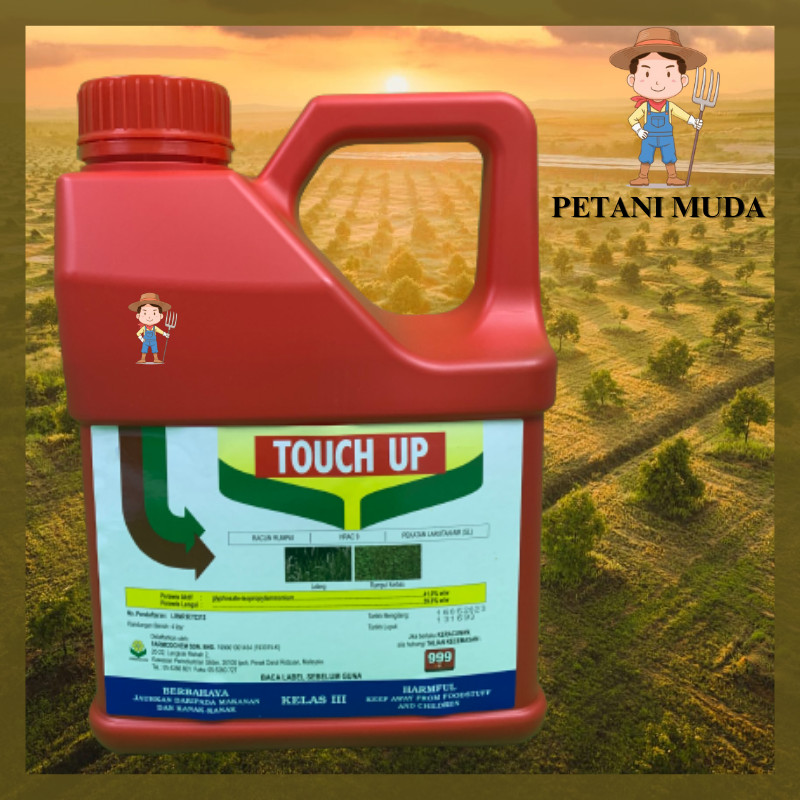 [ORIGINAL] 4L Touch Up 41% (Sama Grade Roundup Ecomax Ken Up Lebih Baik ...