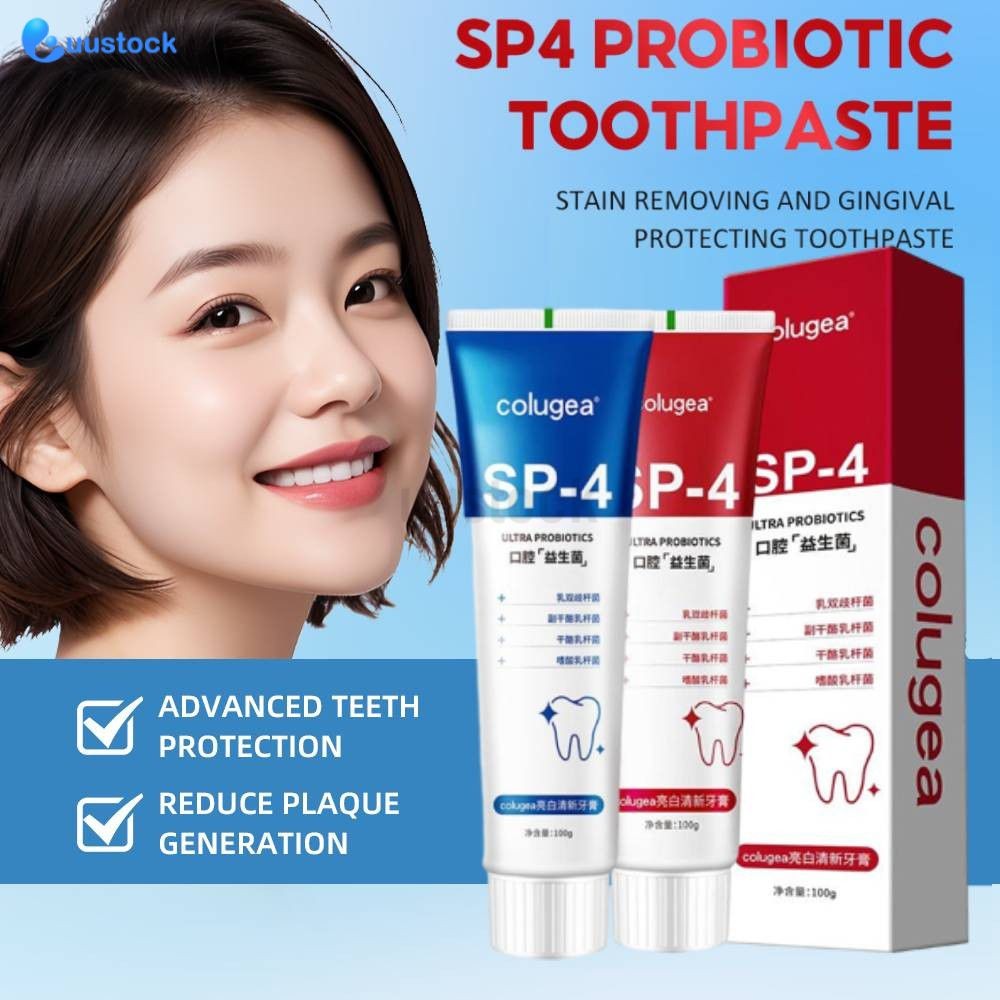 [BUY 1 TAKE 1]Colugea Probiotics SP4 Toothpaste Teeth Brightening ...