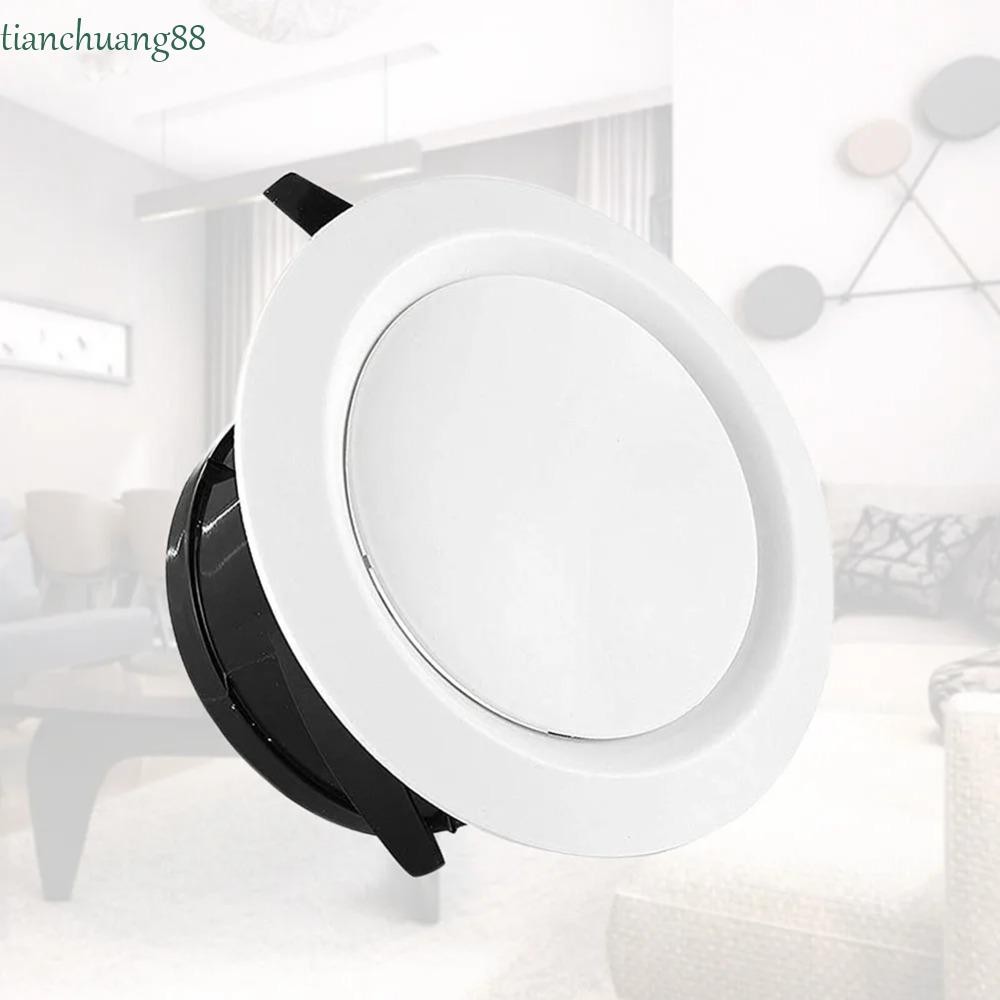 TIANCHUANG Round Air Vent Extract Valve, White 75-200mm Air Vent ...