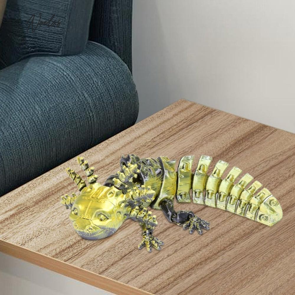 AU 3D Printed Axolotl Toy Articulated Mechanical Axolotl Figurine 3D ...
