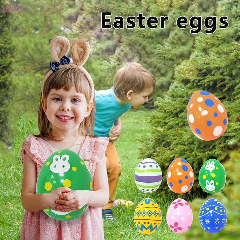 JSPS 1 Piece Balloon Party Easter Egg Decorations For Yard Giant Egg ...