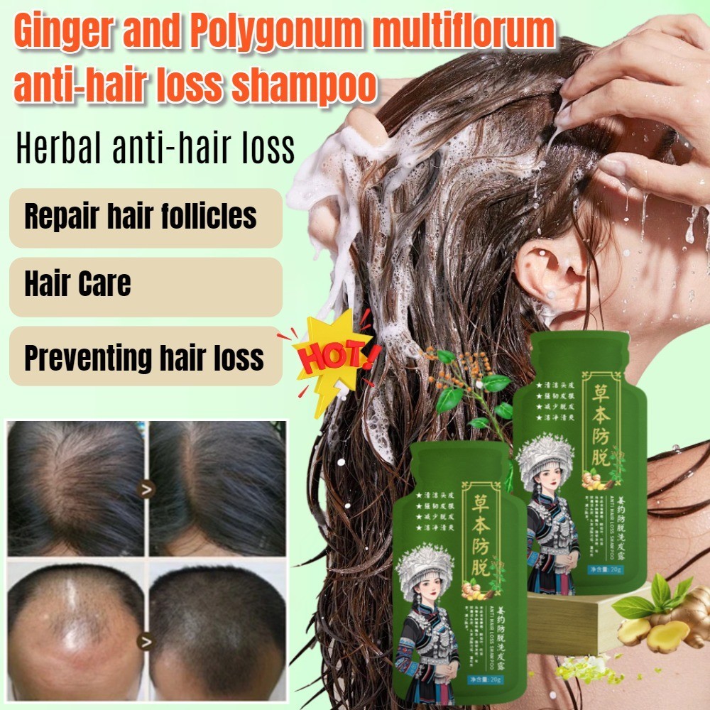 (Local Delivery)Healthy AntiHair Loss Shampoo He Shou Wu Phytochemical ...