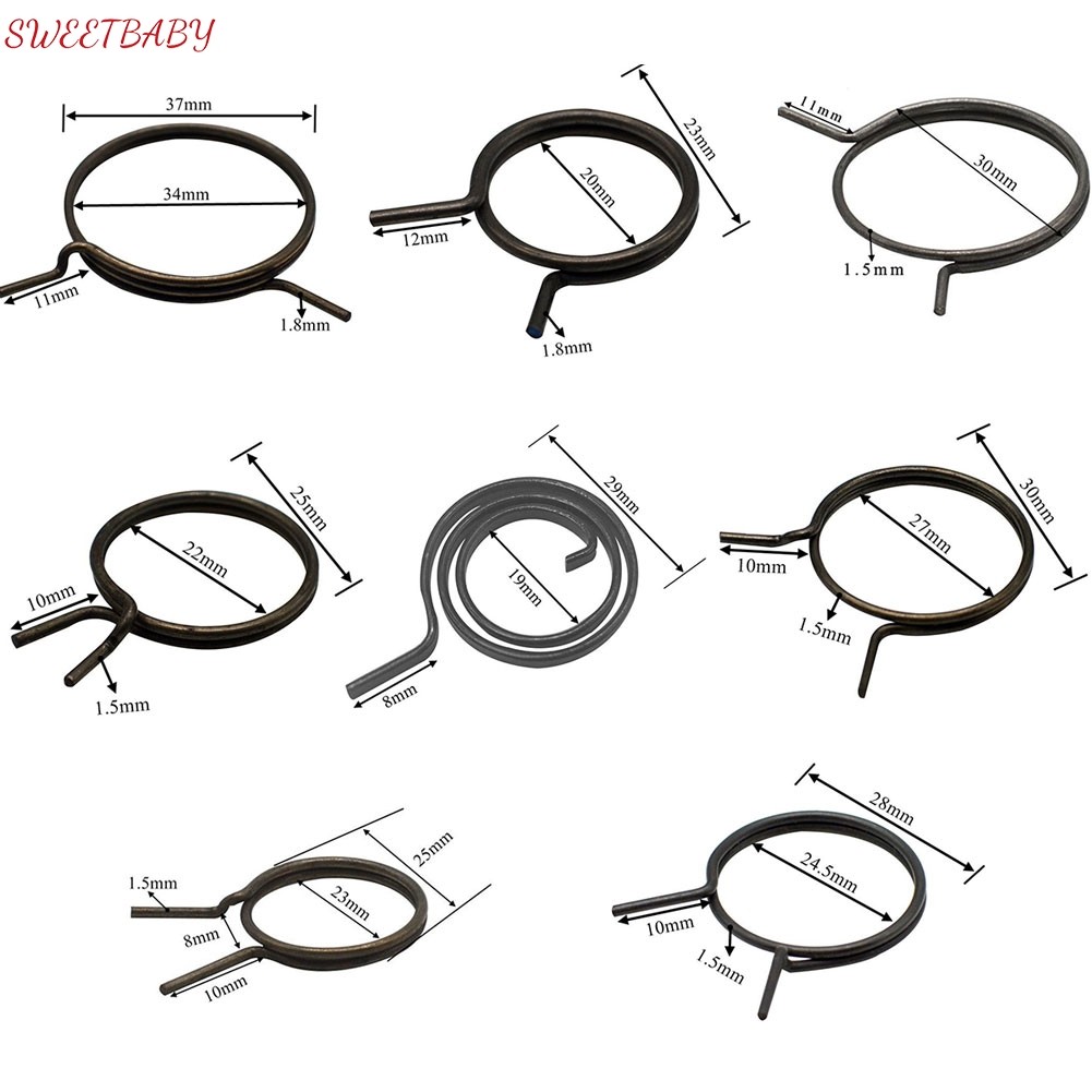 5Pcs Door Handle Springs Door Lever Knob Latch Replacement Coil Torsion ...