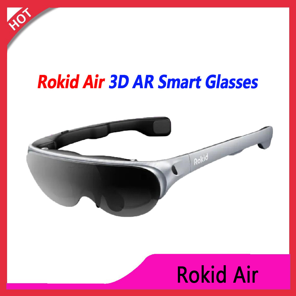 Rokid Air 3D Foldable VR Smart AR Glasses 120" Screen 1080P OLED Dual ...