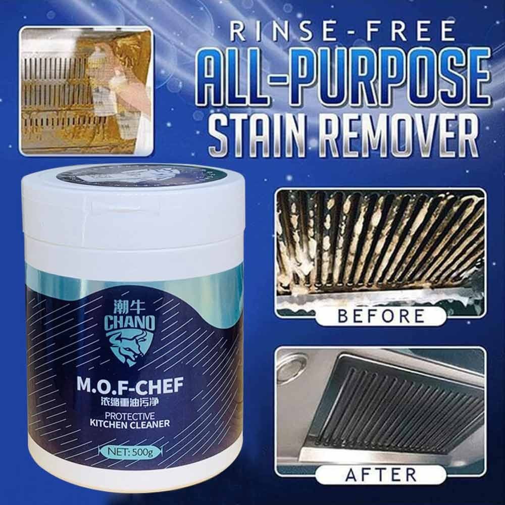 CHANO Mof Chef Cleaning Powder Protective Kitchen Cleaner Kitchen Heavy ...
