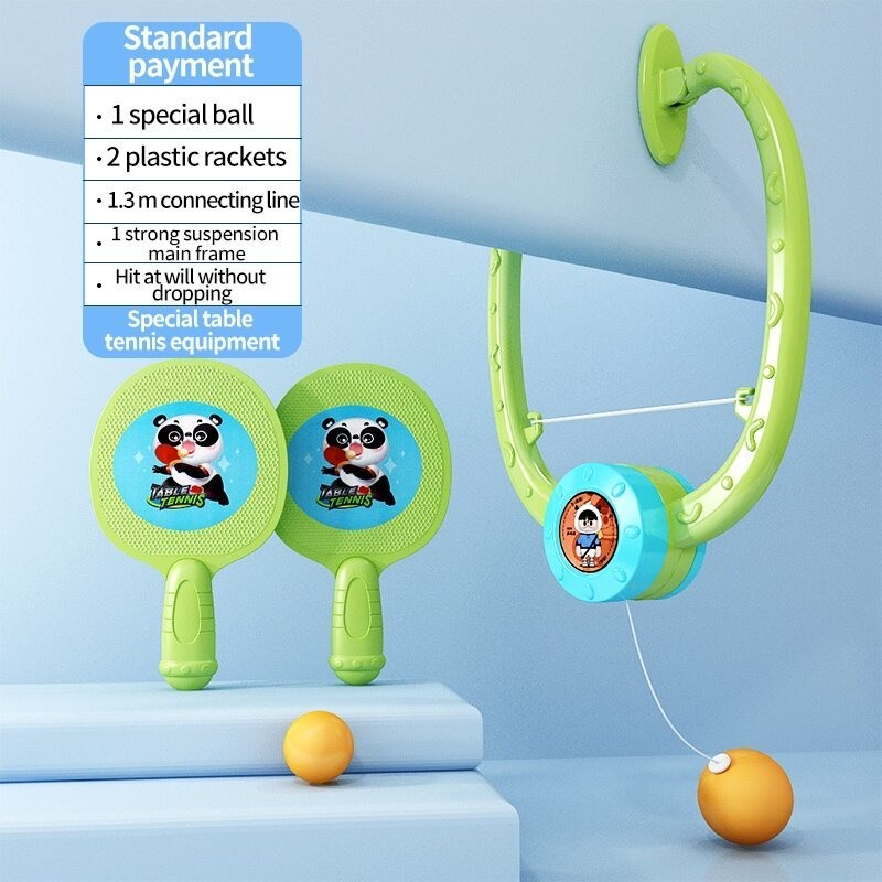 Baby Care Kids Indoor Sports Game Ping Pong Toy Hanging Table Tennis ...