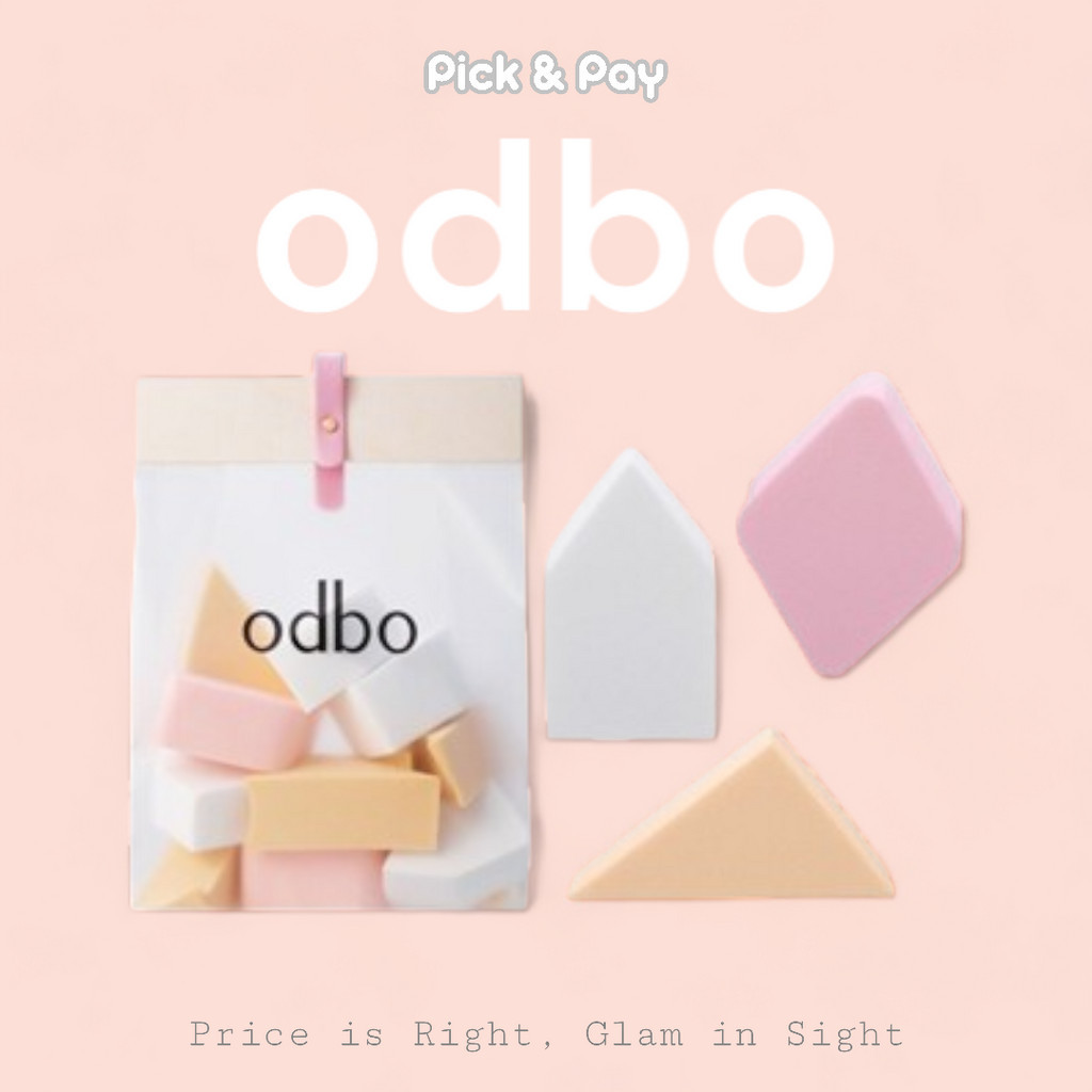 Odbo Makeup Sponge Assorted To 3 Model All In One (OD8027) | Shopee ...