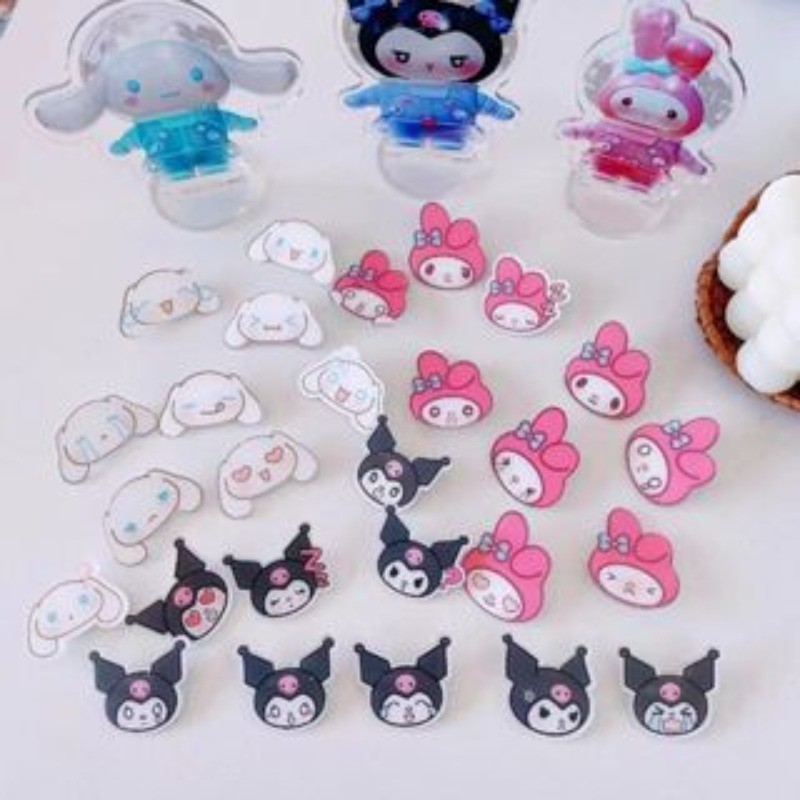 Sanrio Bubble Sticker Book My Melody Kuromi Cinnamoroll Pochacco Hello