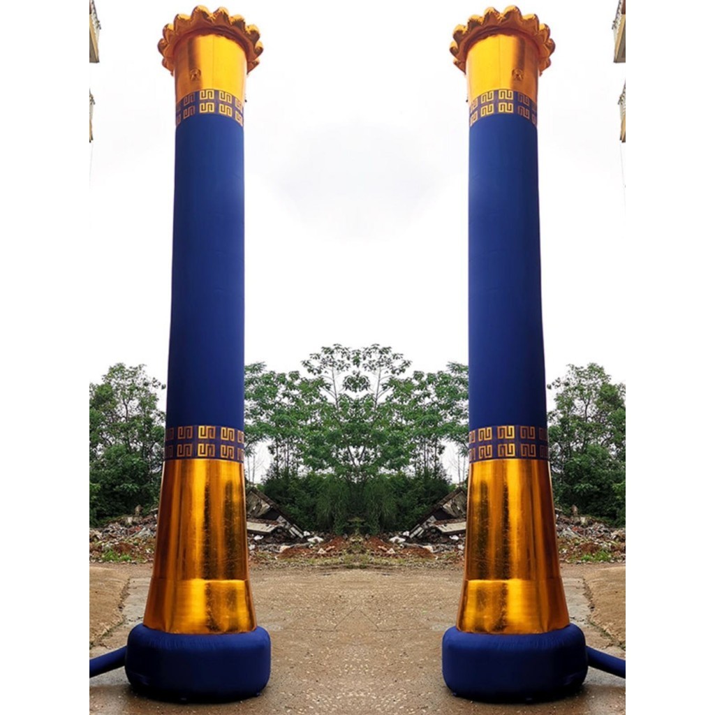 Special Offer ※ White Things Inflatable Column Funeral Inflatable ...