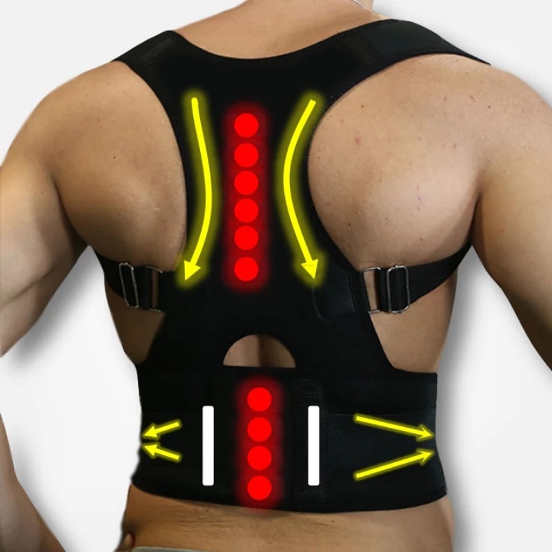 New Orthopedic Shoulder Spine Girdle Corset Straightener Back Brace ...