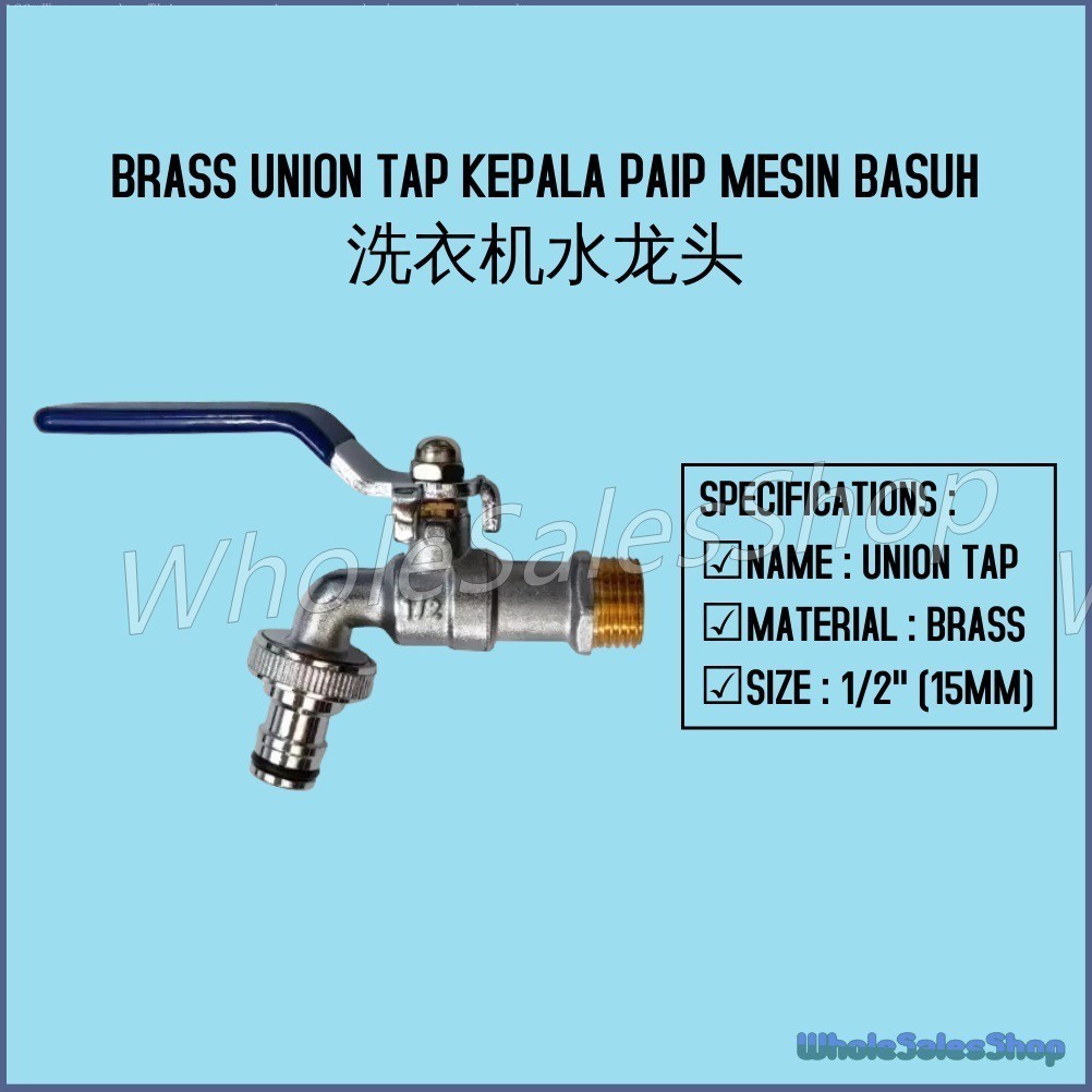 Ball Valve Bib Tap Wall Mounted | Garden Tap Washing Machine Tap Ball ...