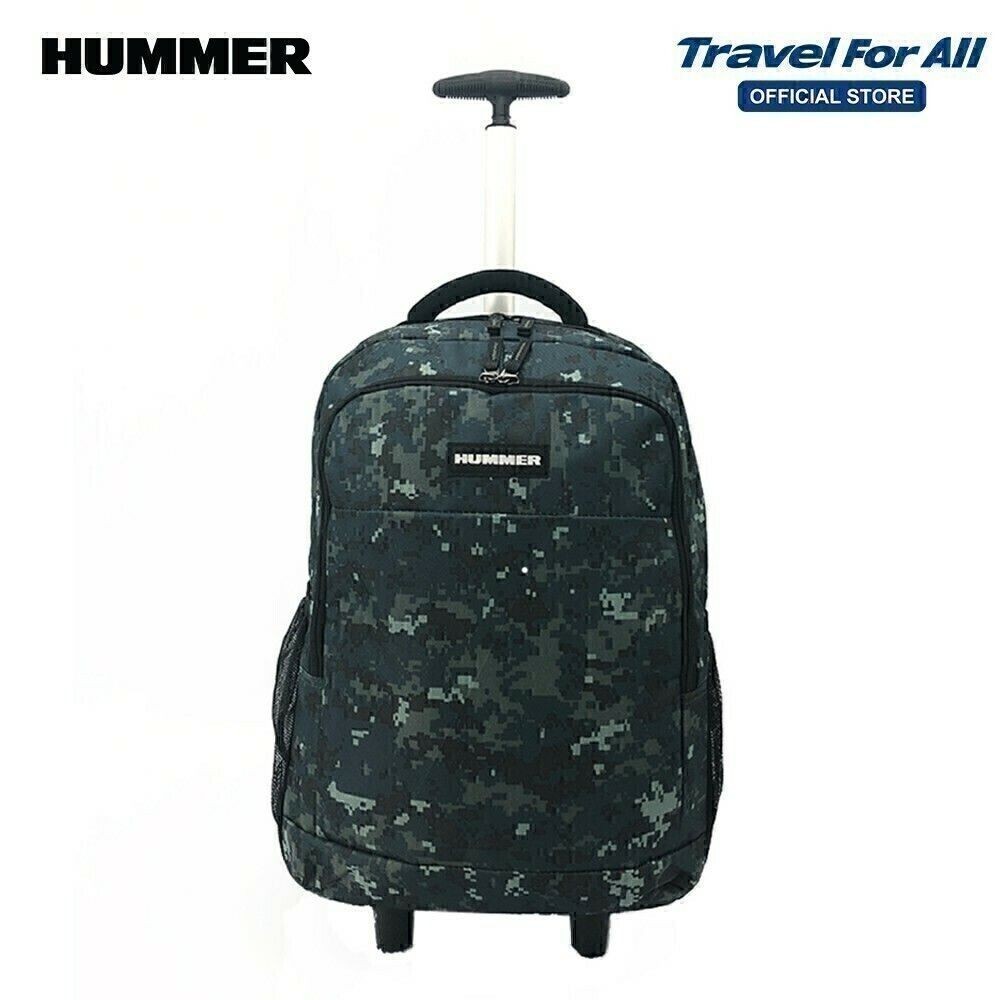 HUMMER 18＂ Polyester Backpack With Trolley (2 Colours) | Shopee Malaysia