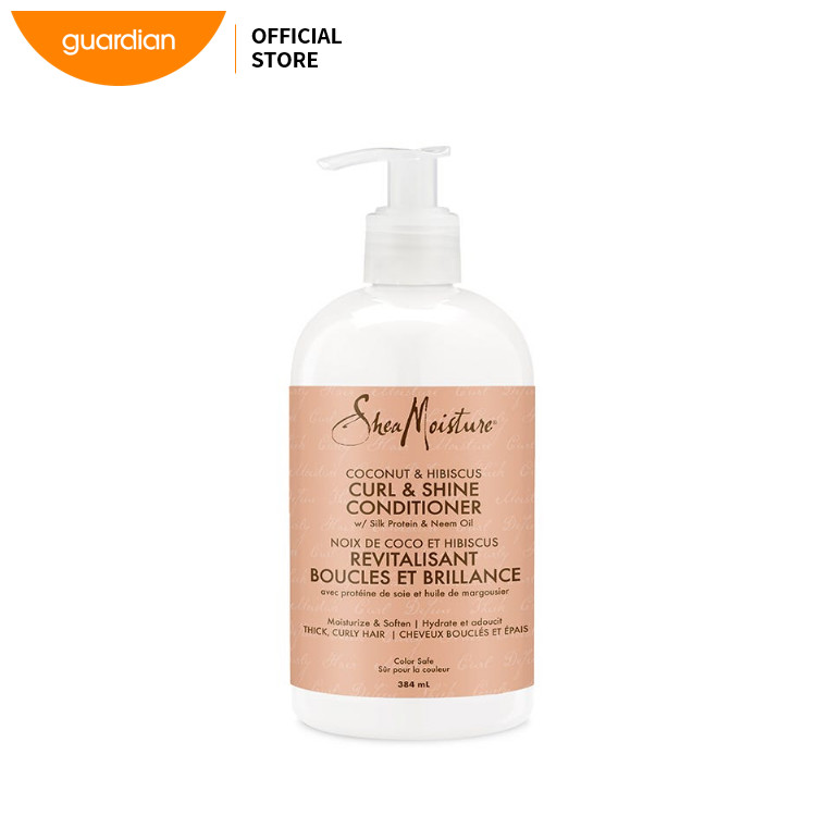 Shea Moisture Coconut And Hibiscus Curl And Shine Conditioner 384ml