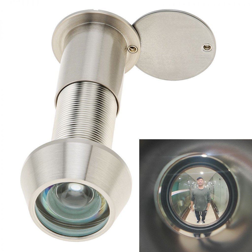 220 Degree 22mm Peep Holes Viewing Door Peephole Peek Viewer Security ...