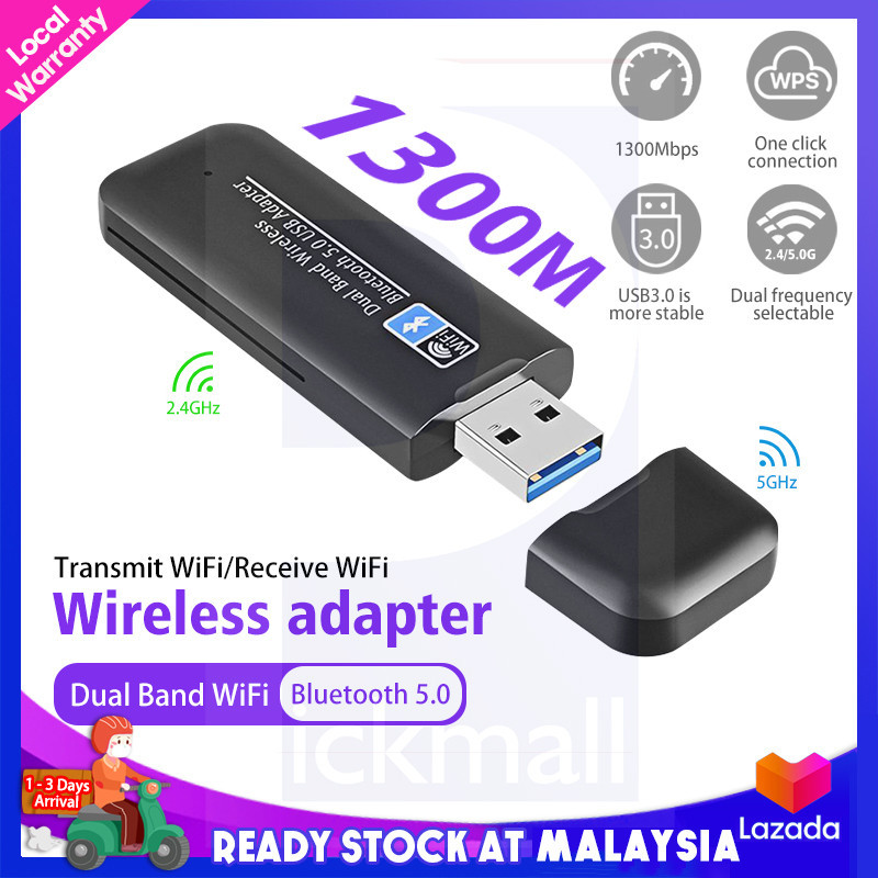 Wireless USB WiFi Adapter USB Ethernet WiFi Dongle 600Mbps 5Ghz Lan USB ...