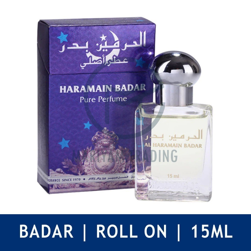 Al Haramain Attar BADAR 15 Ml Roll-On Perfume long lasting alcohol free ...