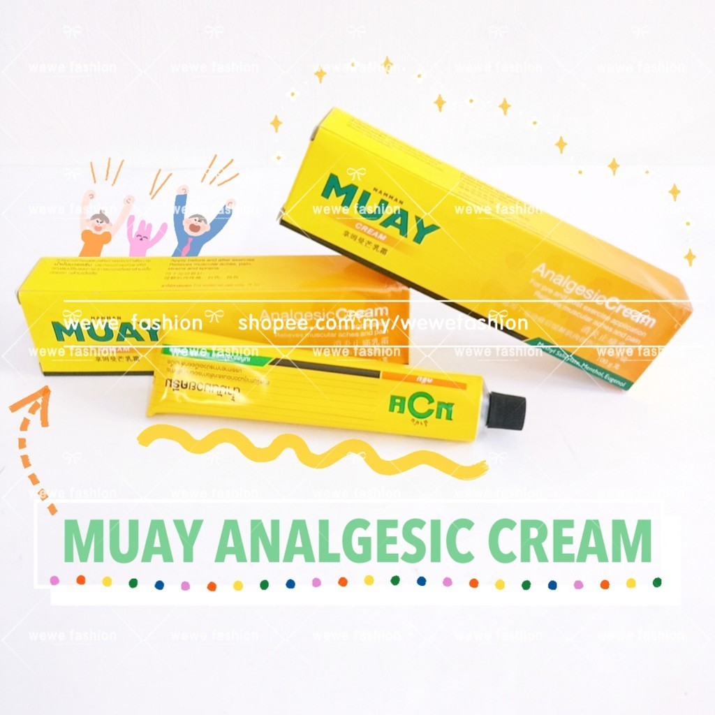 READY STOCK!!!Muay Thai Cream Namman Muay Ointment Thai Boxing ...