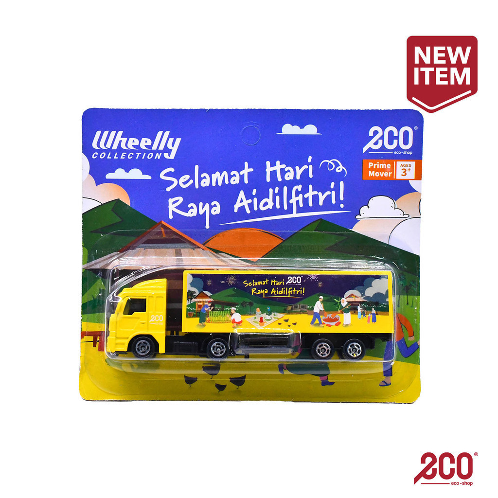 Eco Shop Hari Raya Edition Long Box Truck Lorry - Whelly Collection ...