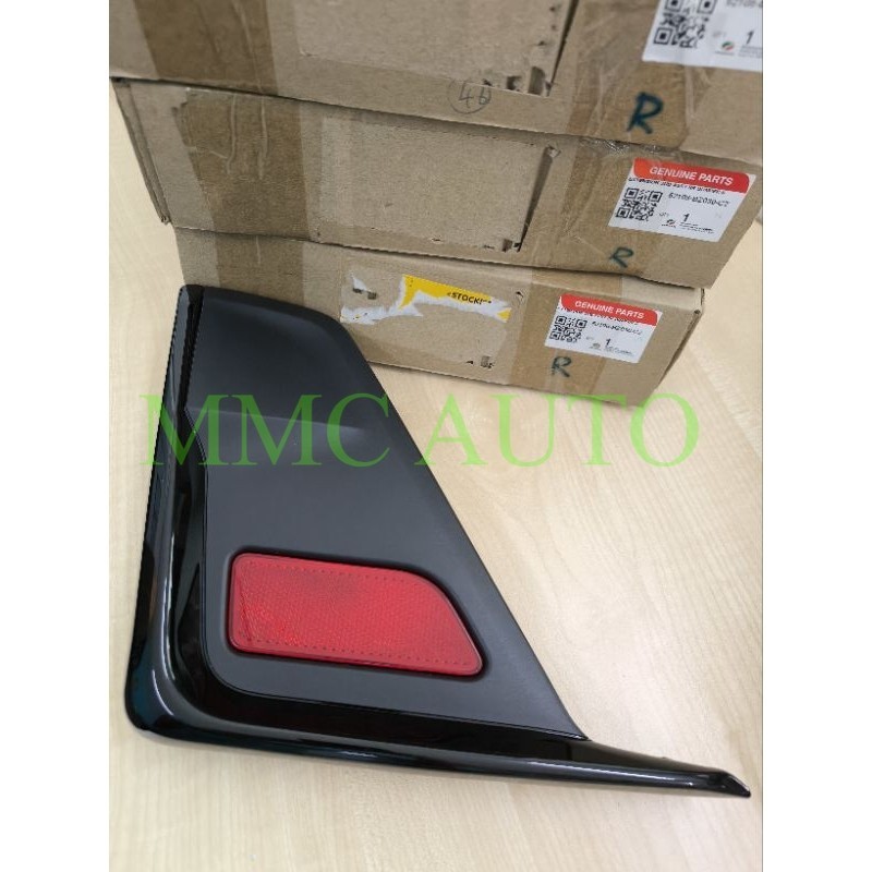 PERODUA BEZZA 2019 GEAR UP REAR BUMPER SIDE GARNISH/ REFLECTOR COVER ...