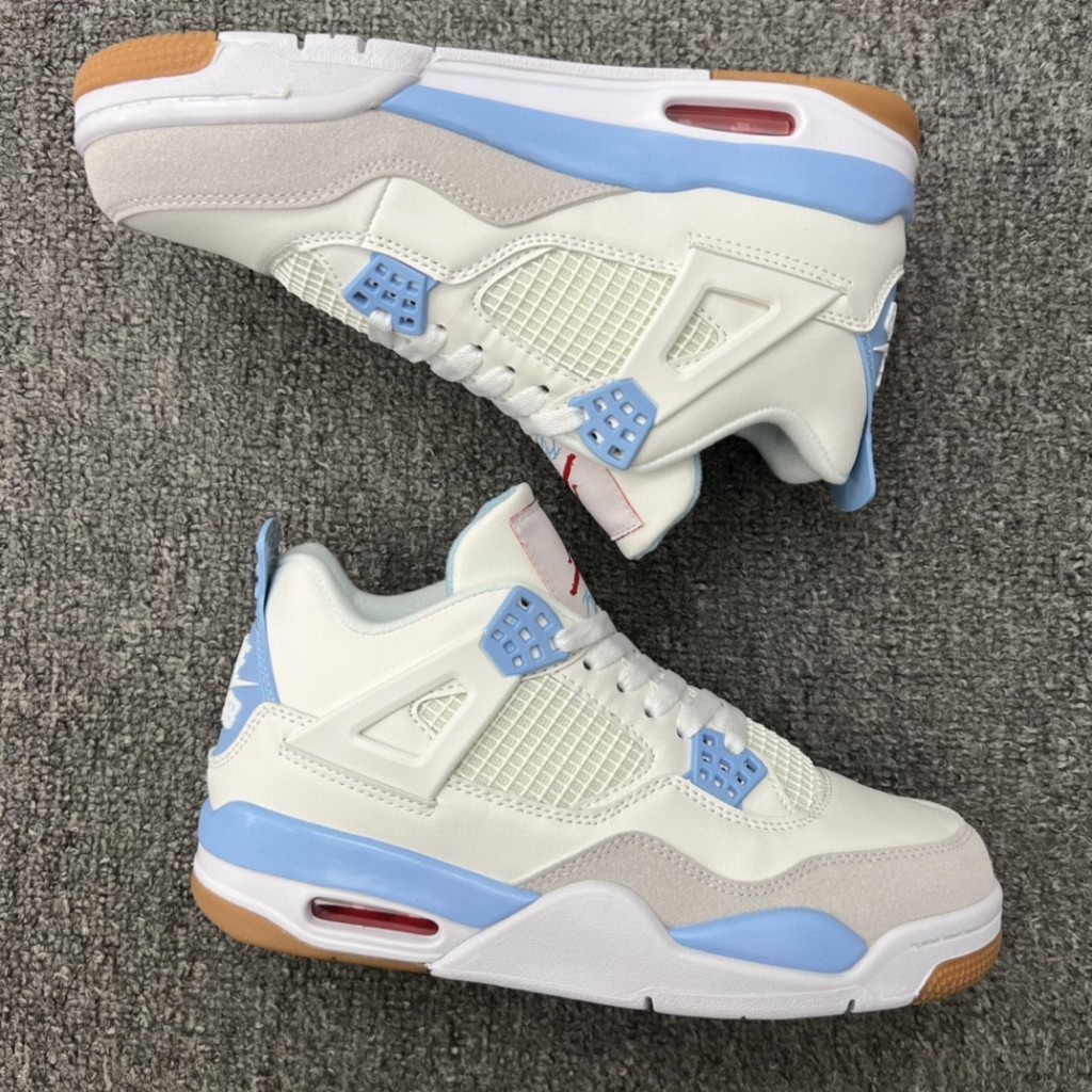 Nike SB x Jordan Air Jordan 4 White Blue Joint aj4 Jordan 4th ...