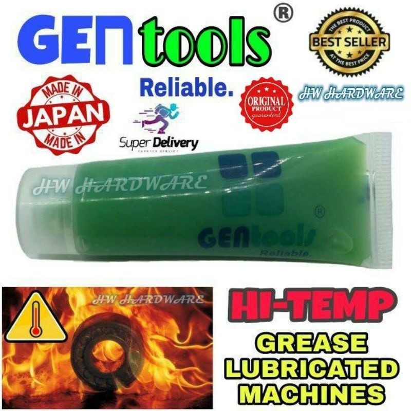 [100% ORIGINAL] GEN TOOLS JAPAN Reliable HI-TEMP GREASE 30ml | Shopee Malaysia